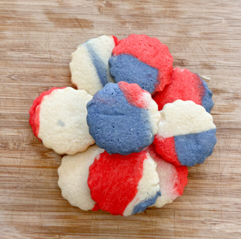 Multi-Colored Sugar Cookies - Simply Secen
