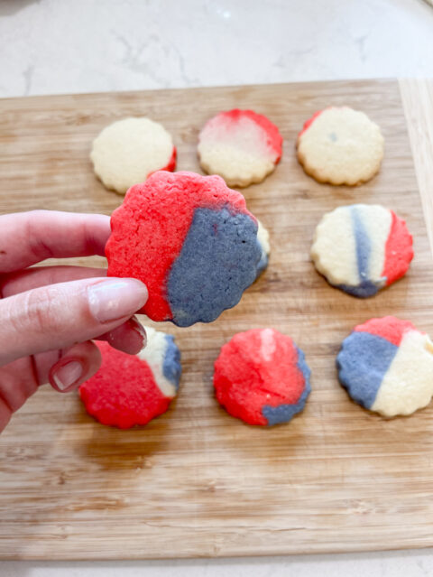 Multi-Colored Sugar Cookies - Simply Secen