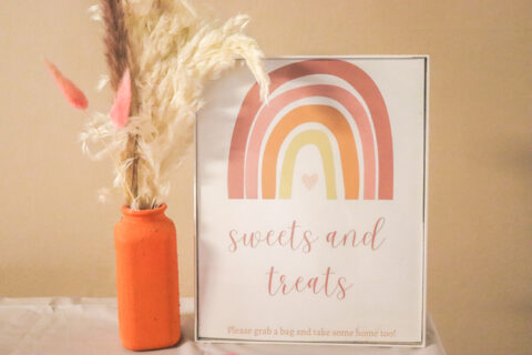 A Boho Rainbow Themed First Birthday - Simply Secen