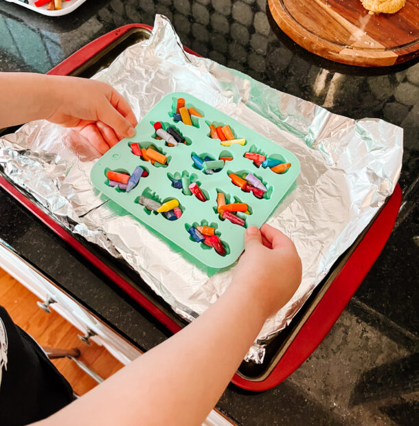 How to Melt Crayons into Cute Shapes - Simply Secen